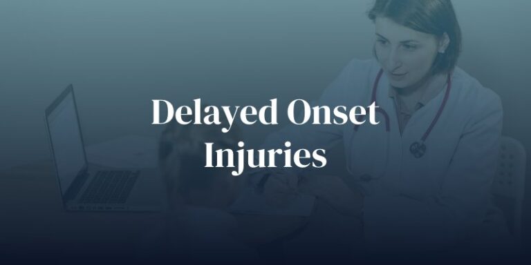 Delayed Onset Injuries After a Car Accident