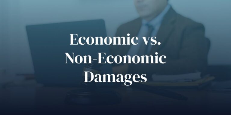 Personal Injury Lawsuits: Economic vs. Non-Economic Damages